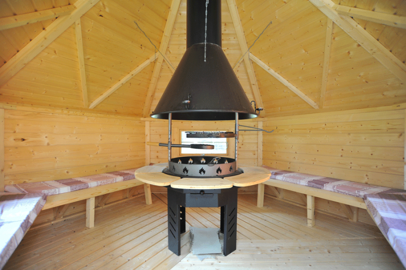 Geschakelde Finse Grillkota 2 x 9,2 m² - Scandivik